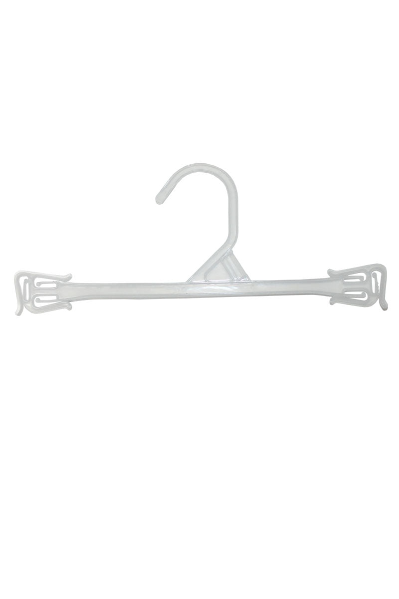 1000 Piece Semi Clear Plastic Hangers – Flexible & Durable